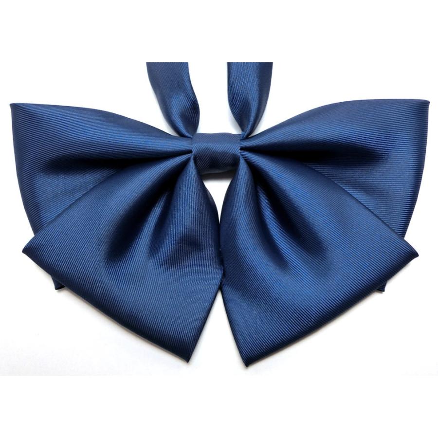 HANECTONE スクールリボン ダブル蝶タイ下がり型 紺/エンジ 巾11.5 ハネクトーン : アイラブ制服.com - 通販 - Yahoo!ショッピング