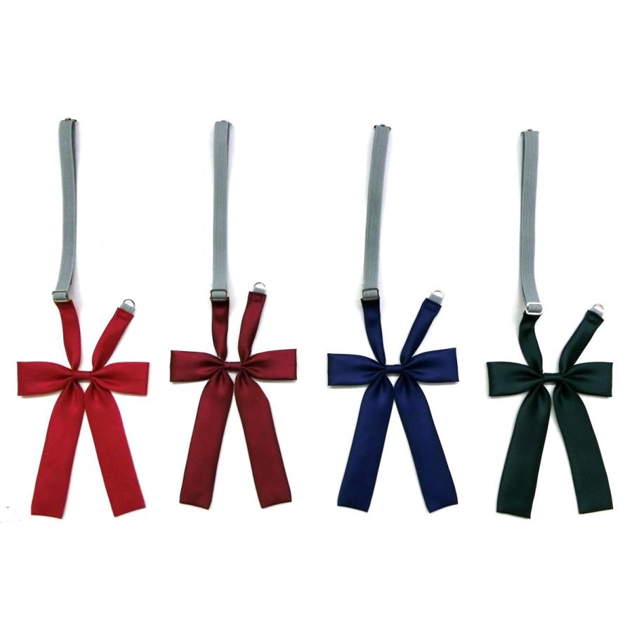 HANECTONE 制服リボン蝶タイ リボン巾3センチ 上羽根巾11.5 衿回り34〜50センチ 日本製 : アイラブ制服.com - 通販 - Yahoo!ショッピング