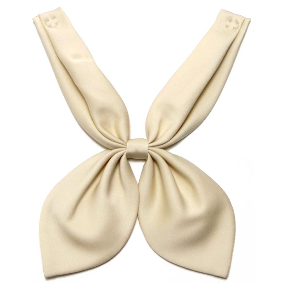 HANECTONE セーラー蝶タイ スナップ留め 白 エンジ 紺 黒 ベージュ サックス 日本製 : アイラブ制服.com - 通販 - Yahoo!ショッピング