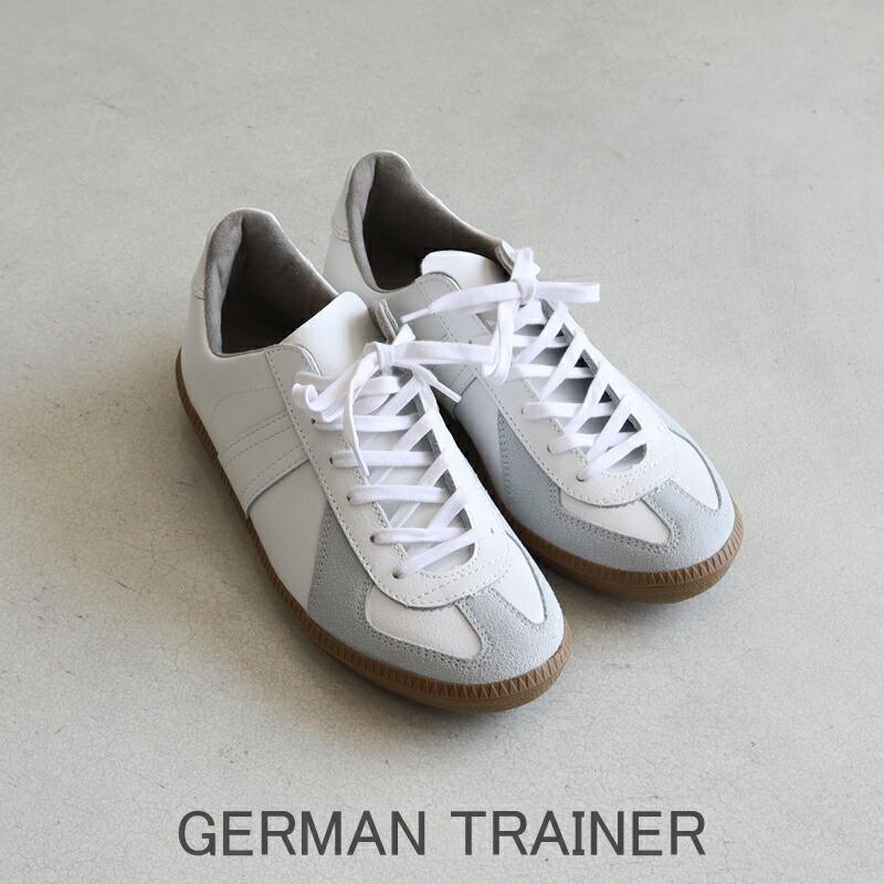 GERMAN TRAINER ローカットレザースニーカー ジャーマン GERMAN TRAINER ローカットレザースニーカー ジャーマン