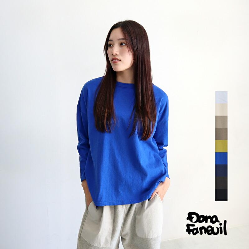 DANA FANEUIL Dana Faneuil ダナファヌル ムラ糸ワイドプルオーバー D5823405 レディース 秋冬 プルオーバー ティーシャツ Tシャツ カットソー ...