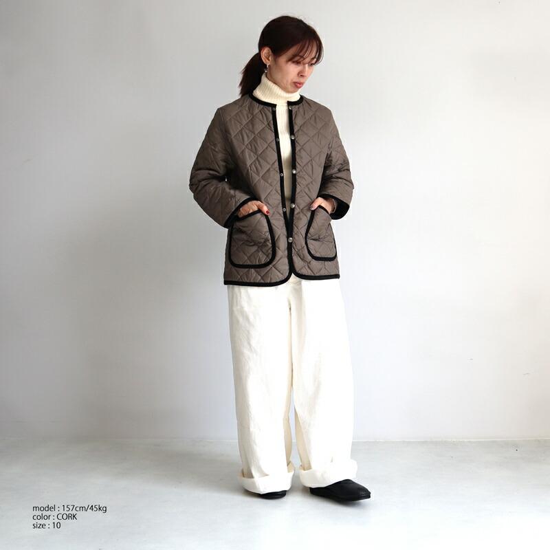 LAVENHAM ラベンハム クルーネックキルティングジャケット ノー LAVENHAM ラベンハム クルーネックキルティングジャケット ノー