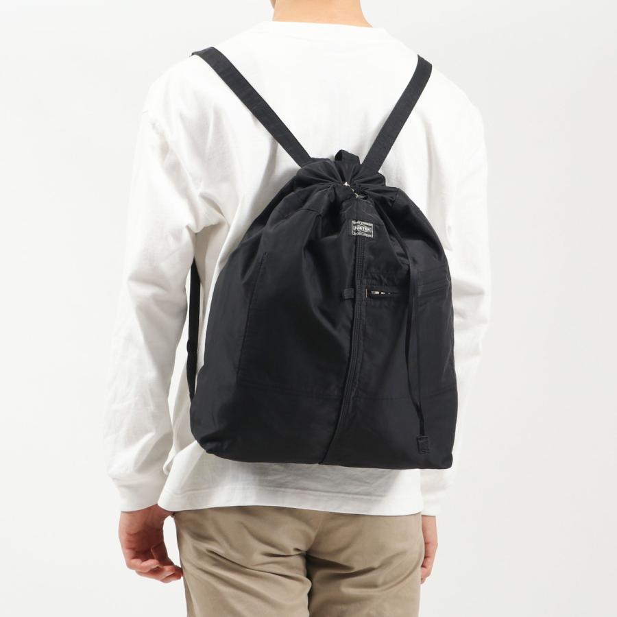 PORTER ポーター マイル ナップサック 754-15110 デイパック リュック 吉田カバン MILE KNAPSACK メンズ レディース おしゃれ シンプル 黒 : ギャレリア ...