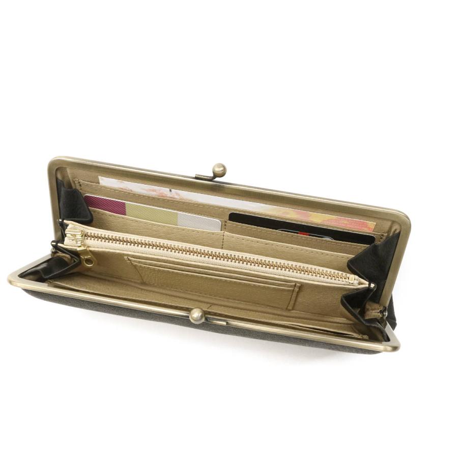 クレドラン 長財布 CLEDRAN 財布 ELE エレ LONG WALLET 本革 がま口 薄い 大容量 小銭入れ シンプル 日本製 ...