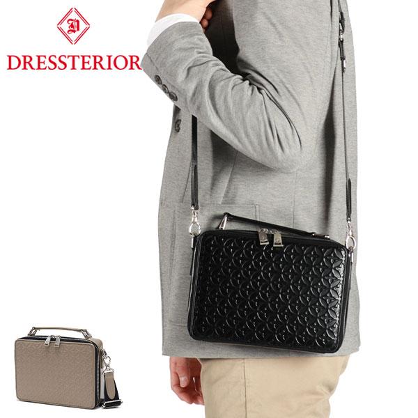 DRESSTERIOR 最大41%★4/27限定 ドレステリア ショルダーバッグ メンズ レディース 斜めがけ ブランド ハンドバッグ 軽量 ...