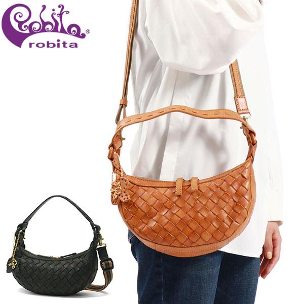 robita 最大52%★土日限定 正規品 ロビタ ショルダーバッグ anyam nya 2WAY ショルダー 小さめ 本革 メッシュ ラウンド型 レディース AN-265 : ギャレリア ...