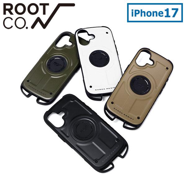 ROOT CO. 最大51%★10/17〜 6ヶ月保証 ルートコー スマホケース iPhone17 MagSafe対応 MIL規格 iPhone17専用 GRAVITY Shock ...