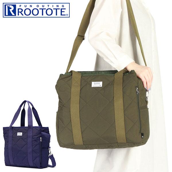 ROOTOTE（ルートート） 最大51%★12/7限定 トートバッグ レディース A4 ROOTOTE ナイロン 2WAYトート ショルダー 斜めがけ 通勤 SN.グランデボックス.ソリッド ...