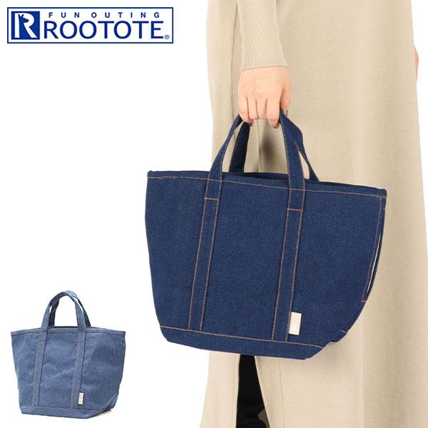 ROOTOTE（ルートート） 最大51%★12/11限定 トートバッグ レディース デニム トート ブランド コンパクト ロゴ 軽量 B5 シンプル SN.ミディアム.DENIM-A 1049 ...