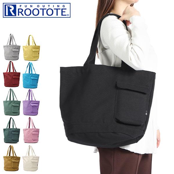 ROOTOTE ルートート トートバッグ レディース A4 大きめ 通勤 軽量 横型 布 SN ミディアム リサイクルコットン B C D 1018 1409 3066 : ギャレリア Bag ...