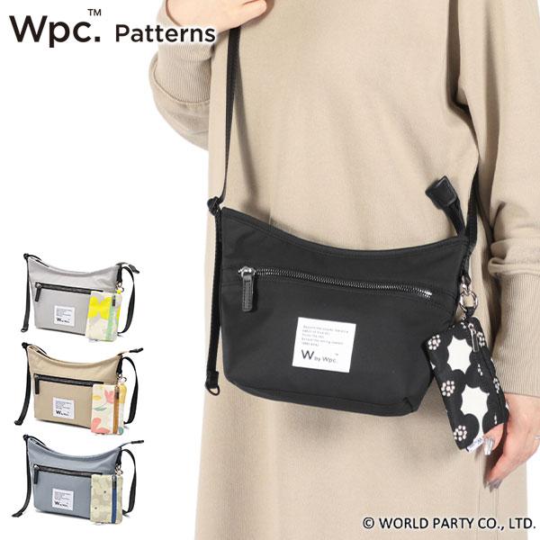 Wpc. 最大42%★7/3限定 Wpc.Patterns ショルダーバッグ レディース 斜めがけ ダブリュピーシー パターンズ 大人 軽量 軽い 小さめ ミニ 撥水 Petale 31067 ...