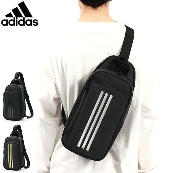 adidas（アディダス） ボディバッグ 斜めがけ バッグ ワンショルダー スリングバッグ 縦型 7L B5 軽量 男子 女子 メンズ ...