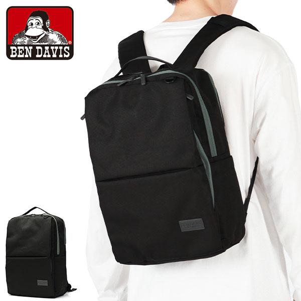 BEN DAVIS 最大40%★5/25限定 ベンデイビス リュック メンズ レディース 大容量 通勤 通学 黒 軽量 軽い ビジネス 撥水 PC A4 B4 バックパック 22L BDW ...