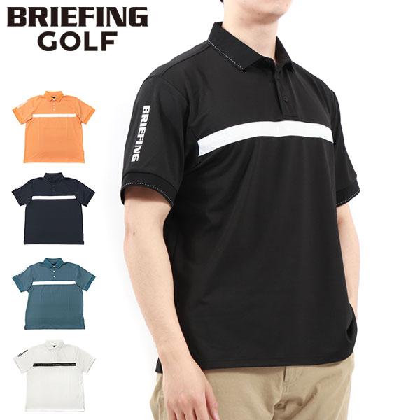 BRIEFING GOLF 最大42%★3/4限定 日本正規品 ブリーフィング ゴルフ ウェア メンズ ポロシャツ 半袖 おしゃれ MENS SLEEVE LOGO POLO RELAXED ...
