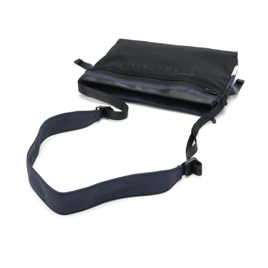 最大41%★6/2限定 正規取扱店 ビームスデザイン ショルダーバッグ メンズ レディース BEAMS DESIGN 斜めがけバッグ 小さい 軽い A5 ELASTIC MESH ...