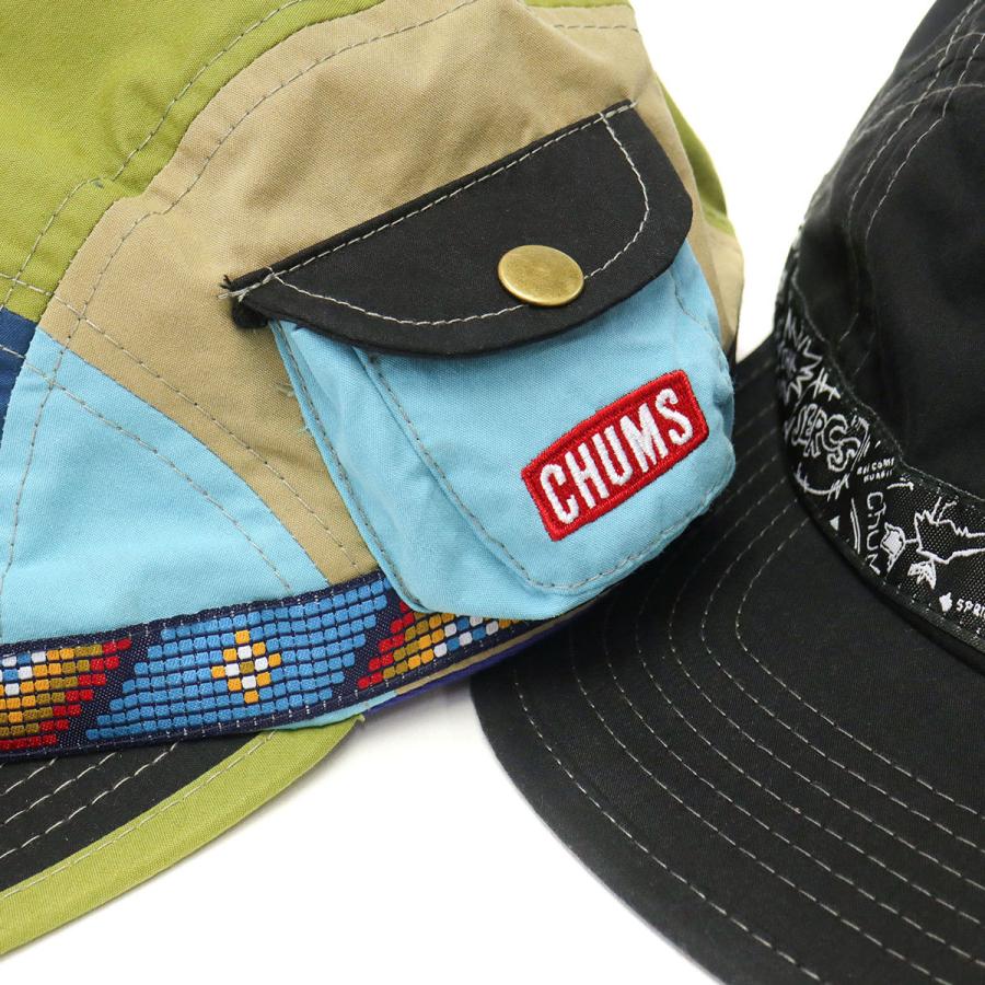 CHUMS（チャムス） 最大42%★土日限定 日本正規品 キャップ フェスキャップ Fes Cap 帽子 ロゴ 刺繍 ポケット付き メンズ ...