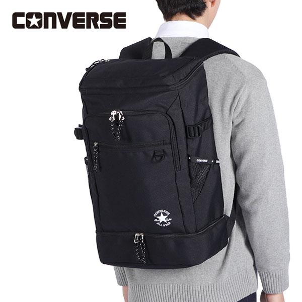 CONVERSE（コンバース） 最大51%★12/25〜 リュック メンズ レディース 大容量 通学 ブランド 撥水 B4 A4 SLIMTAPE LOGO 2層スクエアリュック 20075 ...