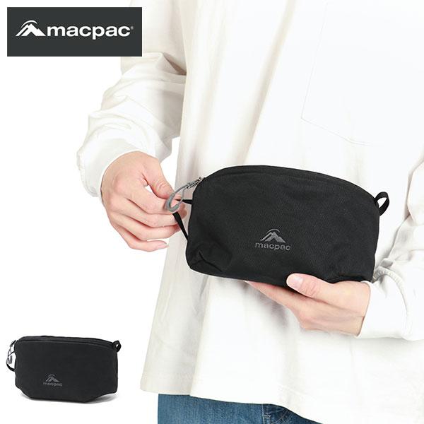 macpac 最大41%★8/5限定 【メール便で送料無料】日本正規品 マックパック ポーチ 小物入れ メンズ レディース 横型 黒 耐水 1 ...
