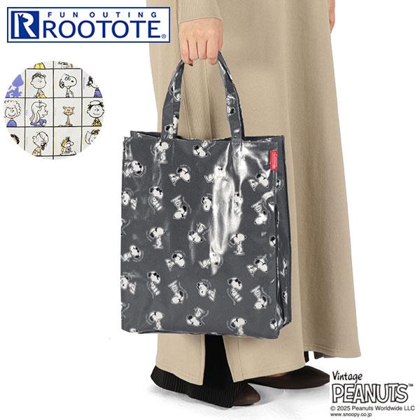 ROOTOTE 最大46%★10/22限定 ルートート トートバッグ レディース A4 トート スヌーピー 軽量 ブランド 大学生 PEANUTS IP.A4.ラミ.ピーナッツ-0L 8430 ...