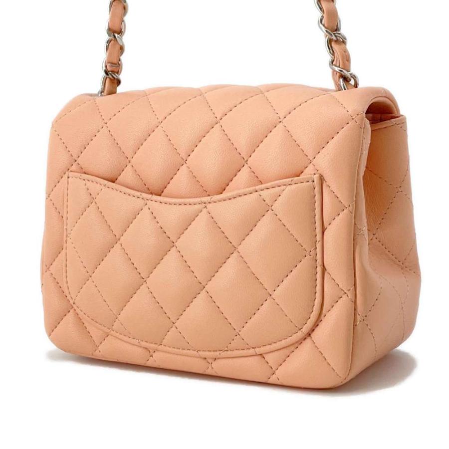 シャネル チェーンショルダーバッグ マトラッセ ココマーク ラムスキン ミニマトラッセ A35200 CHANEL ミニマト シングルチェーン ...