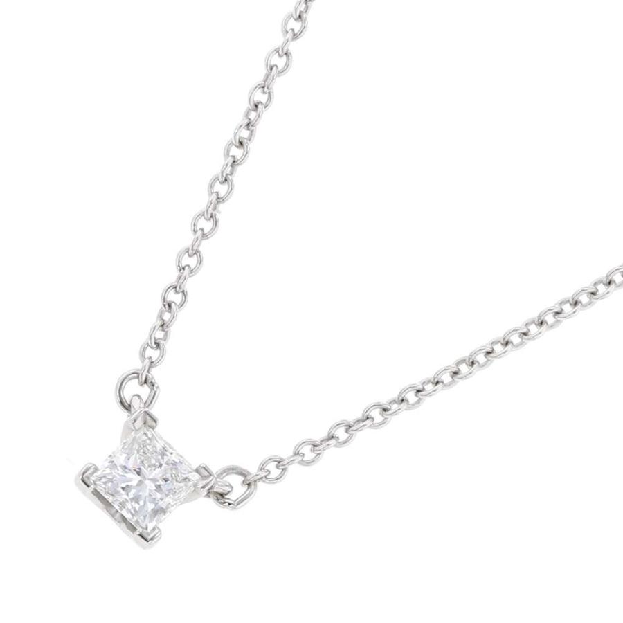 ティファニー ネックレス ルシダ ダイヤモンド 0.21ct Pt950プラチナ Tiffany&Co. 鑑定書付き ペンダント ジュエリー ...