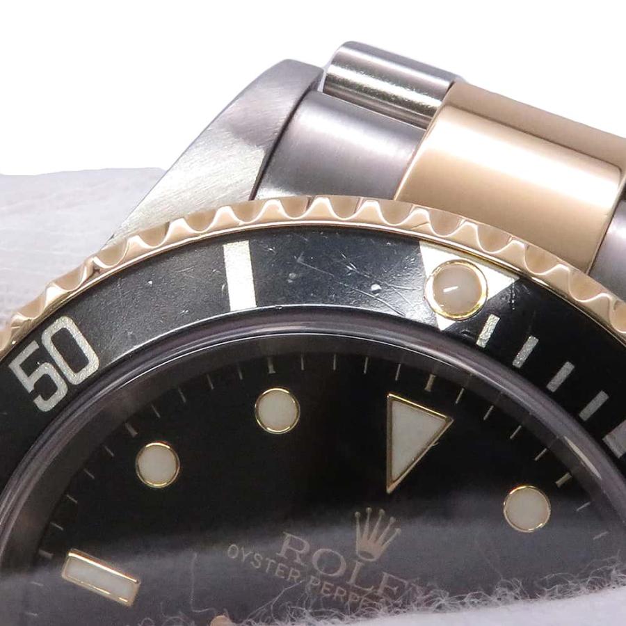 ロレックス サブマリーナ デイト コンビ SS/K18YGイエローゴールド P番 16613 ROLEX 腕時計 黒文字盤 【安心保証】 : GALLERY-RARE - 通販 - Yahoo ...