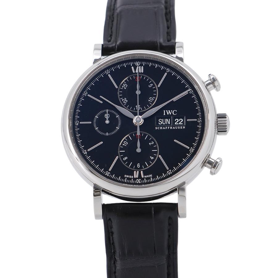 IWC ポートフィノ クロノグラフ IW391029 腕時計 ウォッチ 黒文字盤 【安心保証】 : GALLERY-RARE - 通販 ...