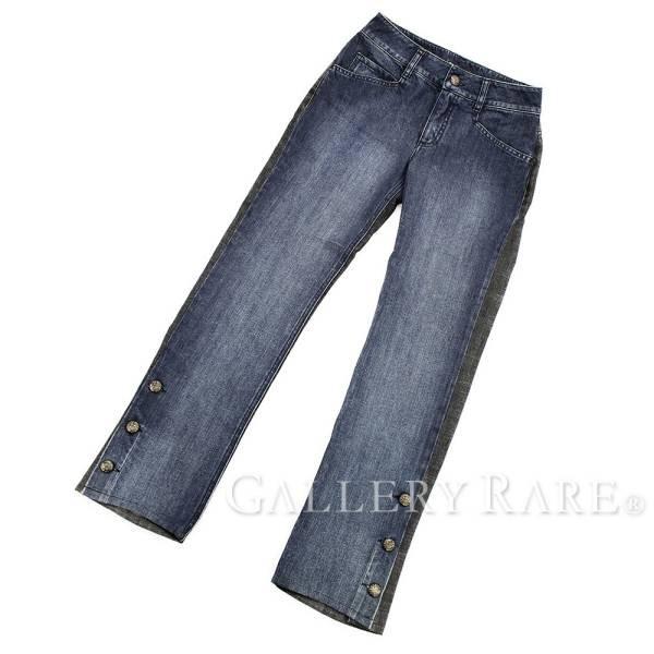 シャネル パンツ ココマーク デニム コットン レディースサイズ36 P41896 CHANEL 服 ズボン ボトムス :4950745 ...