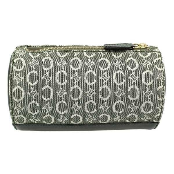 CELINE セリーヌ 筒形ポーチ Cマカダム グリーン キャンバス レザー MC00/2 : GALLERY-RARE - 通販 - Yahoo!ショッピング