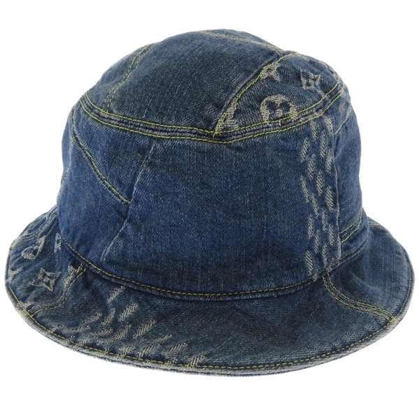 LOUIS VUITTON（ルイ・ヴィトン） ハットボネ・ダミエ ジャイアント ウェーブ モノグラム サイズ58 MP2733 LOUIS ...