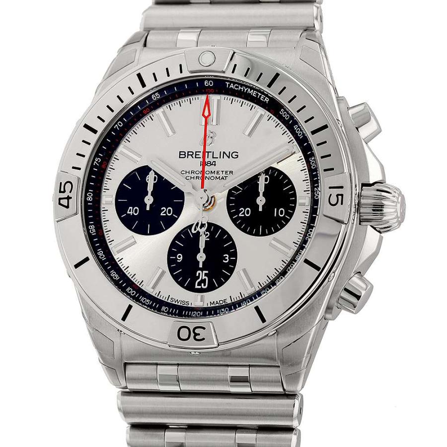 ブライトリング クロノマット B01 42 AB0134101G1A1 BREITLING シルバー文字盤 : GALLERY-RARE - 通販 - Yahoo!ショッピング