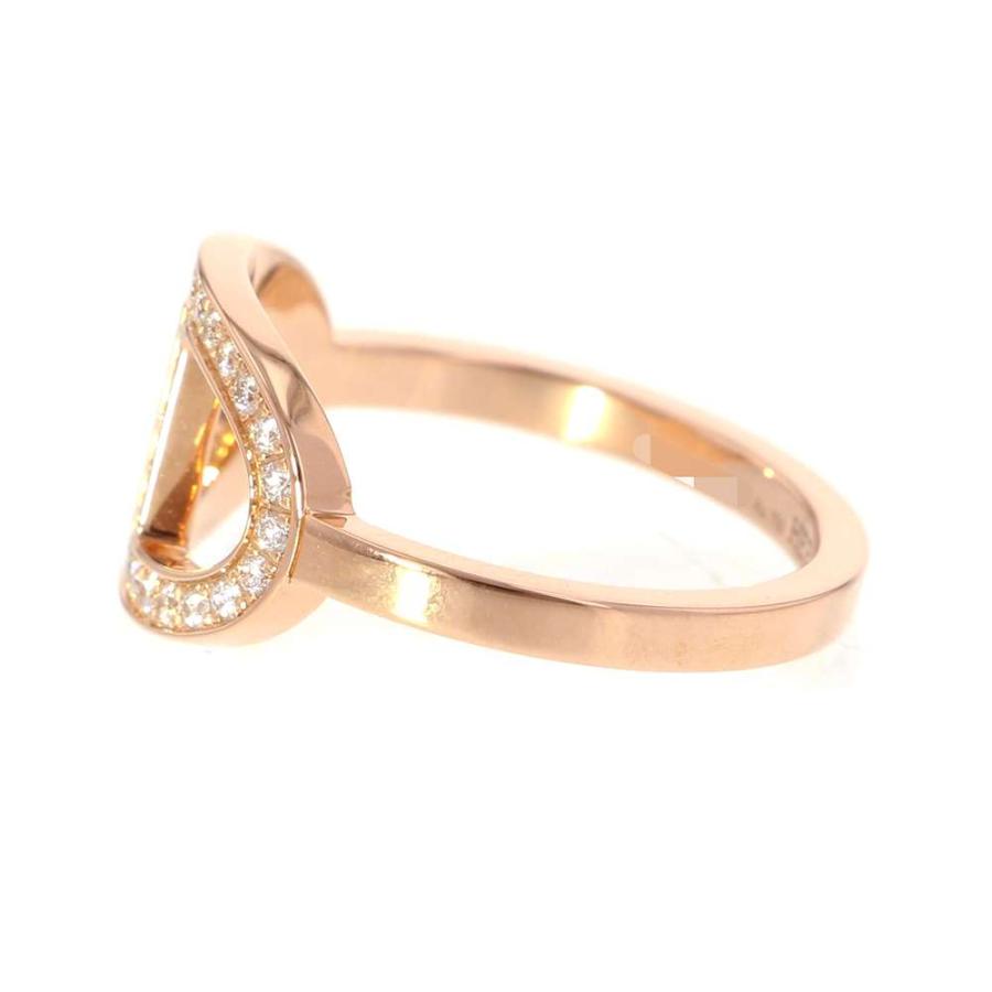 エルメス リング シェーヌ・ダンクル・コントゥールMM ダイヤモンド 33P 計0.21ct K18PGピンクゴールド リングサイズ52 : 9391031 : GALLERY-RARE ...