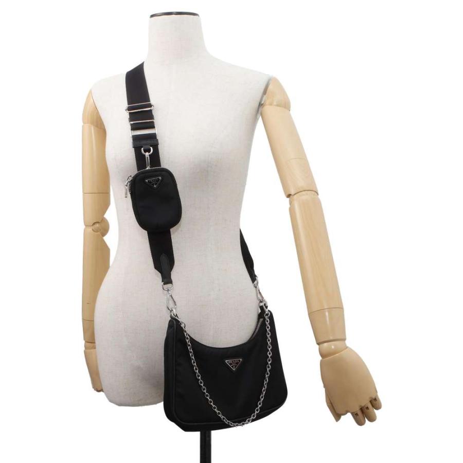 プラダ ショルダーバッグ Re-Edition 2005 ナイロン 1BH204 PRADA バッグ 2way 黒 【安心保証】 :9647763:GALLERY-RARE - 通販 ...