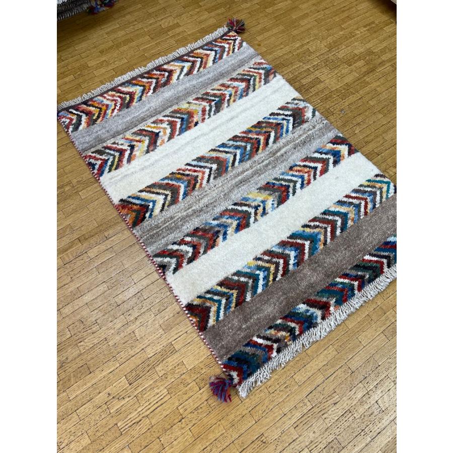 ギャッベ ペルシャギャッベ 本物 手織絨毯 玄関マット 60x90 (cm) : Gallery Hassan Karuizawa - 通販 - Yahoo!ショッピング