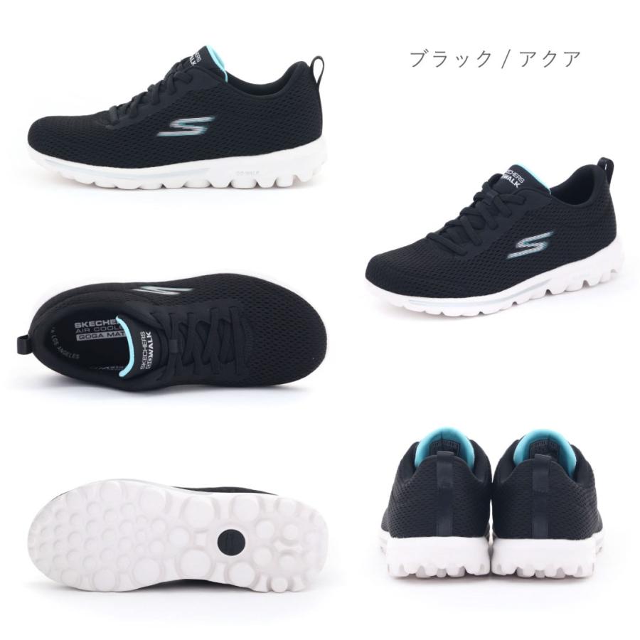 Gowalk 予約商品 スケッチャーズ SKECHERS レディース スニーカー ゴーウォーク トラベル ファン ジャーニー 124985 ...
