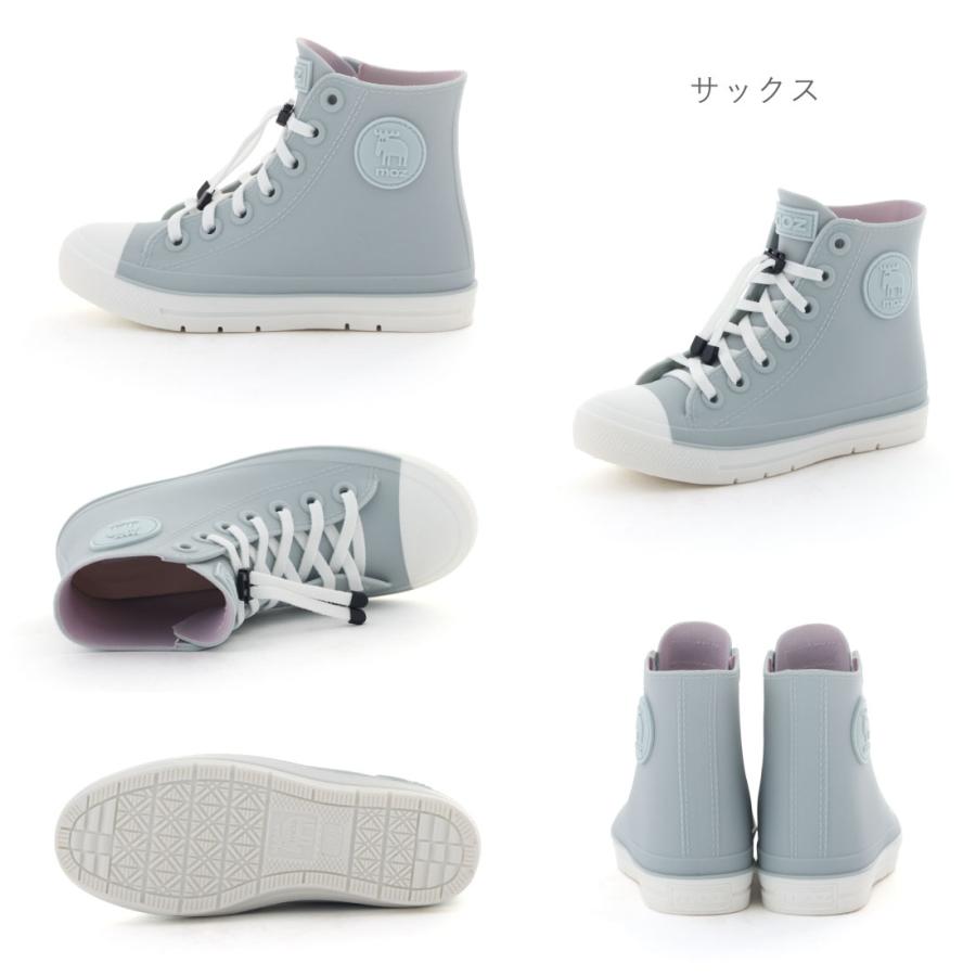 moz モズ MOZ キッズ ジュニア レインブーツ レインスニーカー レインシューズ 子供靴 男の子 女の子 長靴 雨靴 防水 履きやすい ...