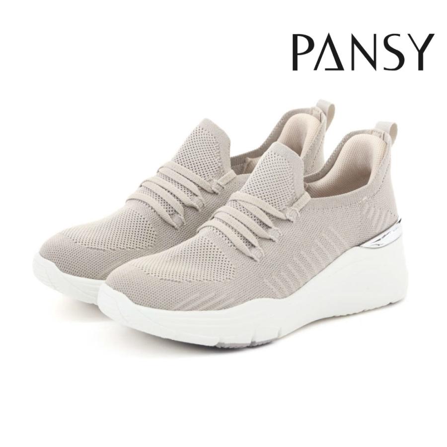 PANSY パンジー Pansy レディース スニーカー ハンズフリー 7504 スリッポン 3E 幅広 ゆったり ワイド 立ったまま履ける靴 軽量 軽い 防滑 : FOOT PLACE ...