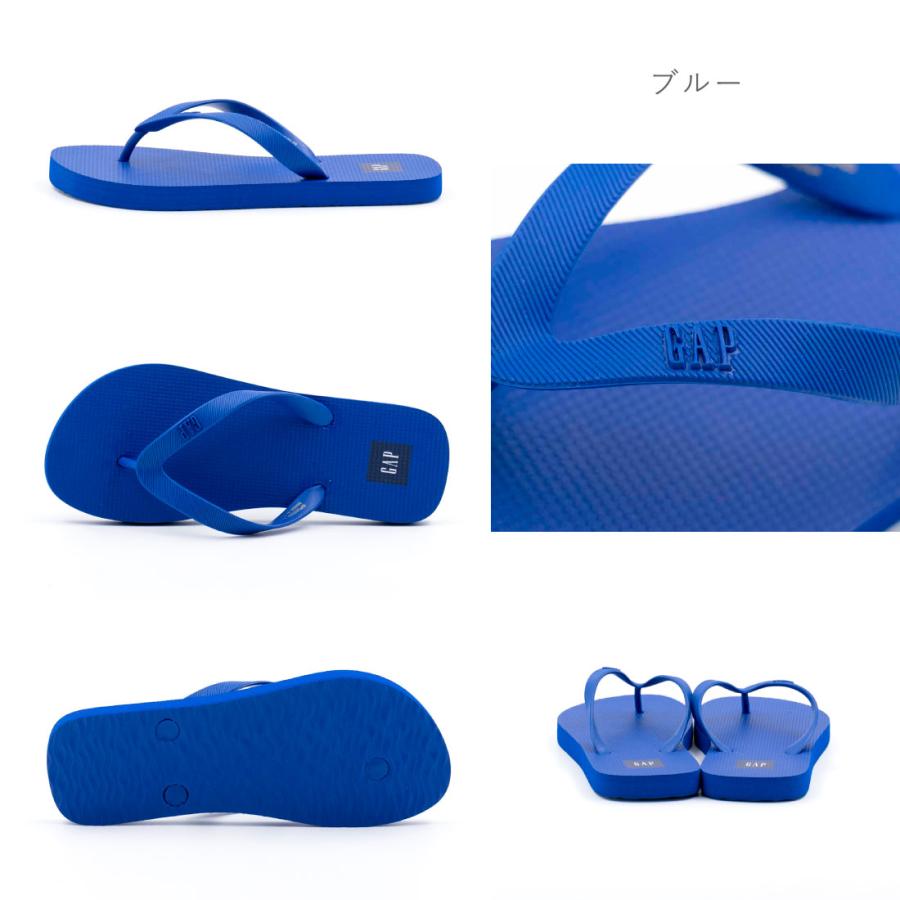 GAP ギャップ レディース メンズ サンダル ビーサン GPU22324 海 ブルー クリーム カーキ ブラック ホワイト 青 黒 ロゴ ビーチサンダル : FOOT PLACE Yahoo ...