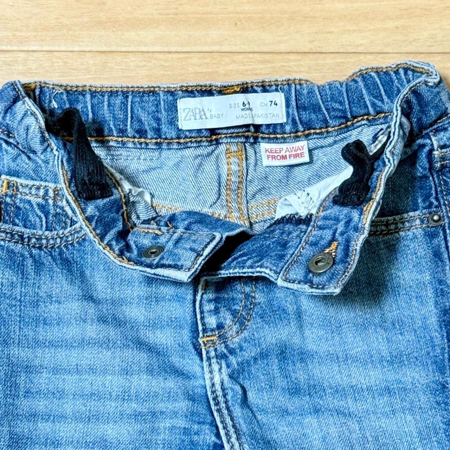 ZARA Baby ザラ ベビー ジーンズ スリム デニム パンツ ブルー 74cm 6/9months : extra723 : よろずやガルベス - 通販 - Yahoo!ショッピング