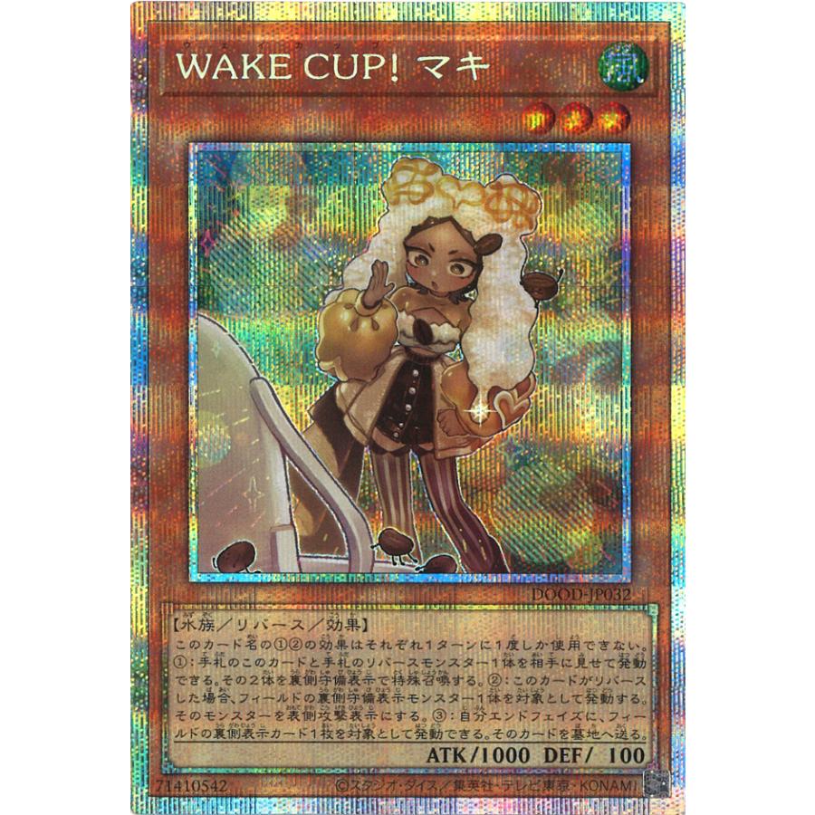 遊戯王オフィシャルカードゲーム デュエルモンスターズ WAKE CUP! マキ PSE DOOD-JP032 : GAME38JAPAN - 通販 - Yahoo!ショッピング