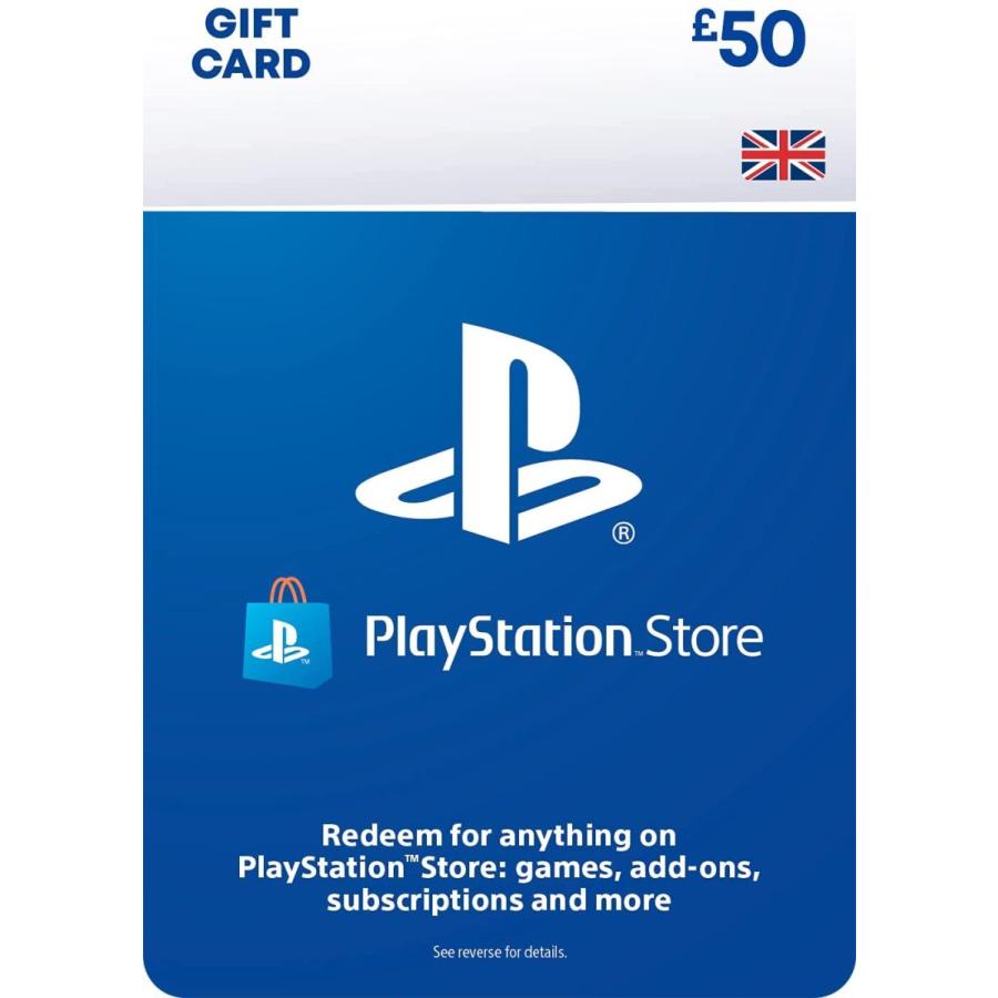 PlayStation 【UK版】PlayStation NETWORK CARD £50 / プレイステーション ネットワークカード 50 ...