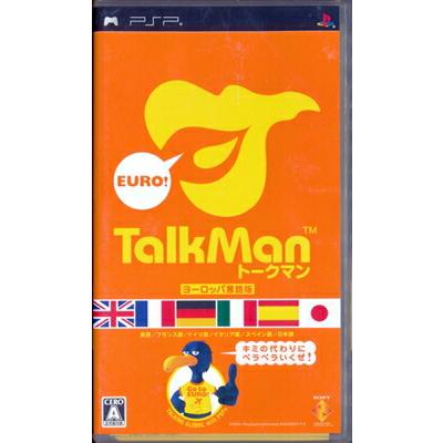 【PSP】TALKMAN EURO 〜トークマン ヨーロッパ言語版〜 マイクなし (箱・説あり） 【中古】プレイステーションポータブル ...