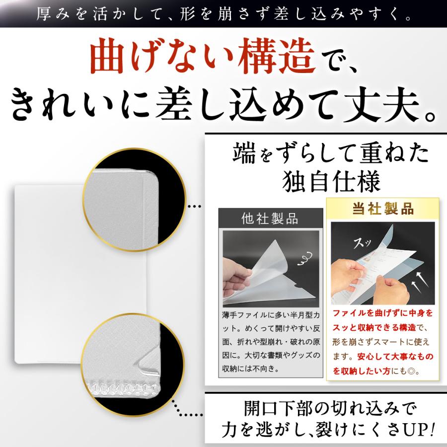 クリアファイル A4 クリアーホルダー 厚さ 0.7mm ポスター 表彰状 賞状ファイル 賞状入れ 厚手 硬い 書類整理持ち運び 推し活グッズ _厚手クリアファイル_ : ganbalzo ...