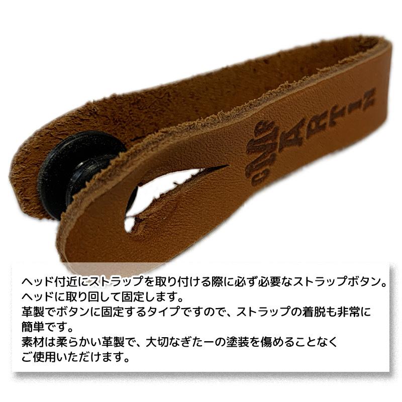 MARTIN（マーティン） C.F.マーチンMARTIN「18A0032（BRN：ブラウン）」ギターストラップボタン：MARTIN STRAP ...