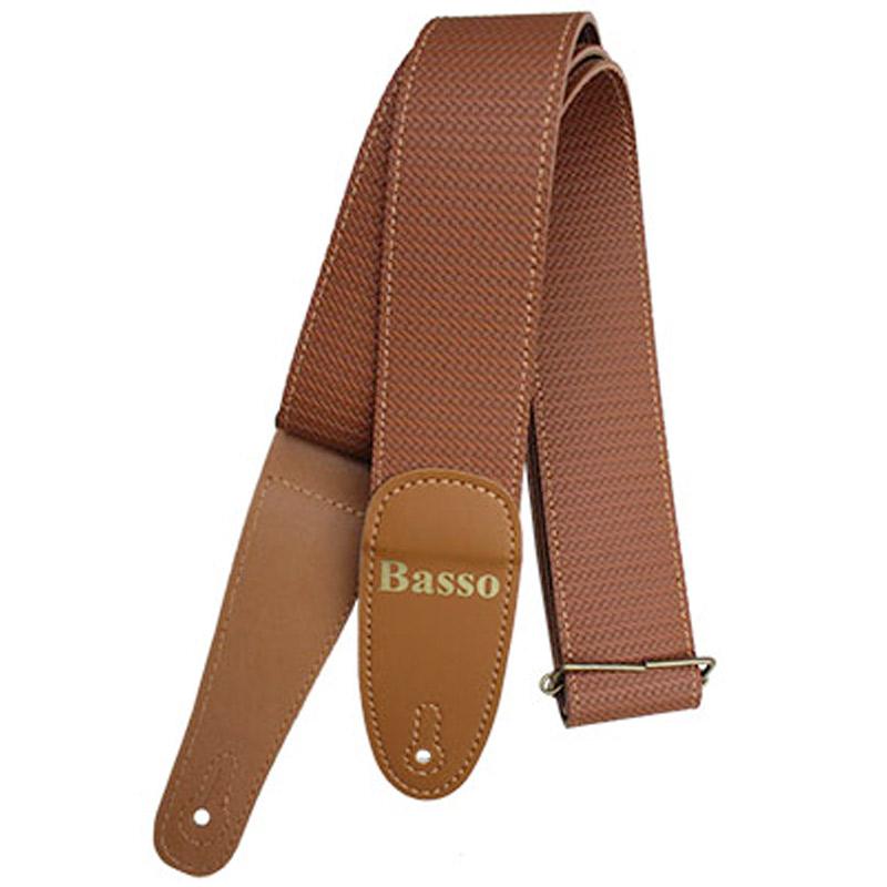 バッソ ギター ストラップ コニャック Basso Guitar Strap Attack EX 21 Cognac : G&G MUSIC ...