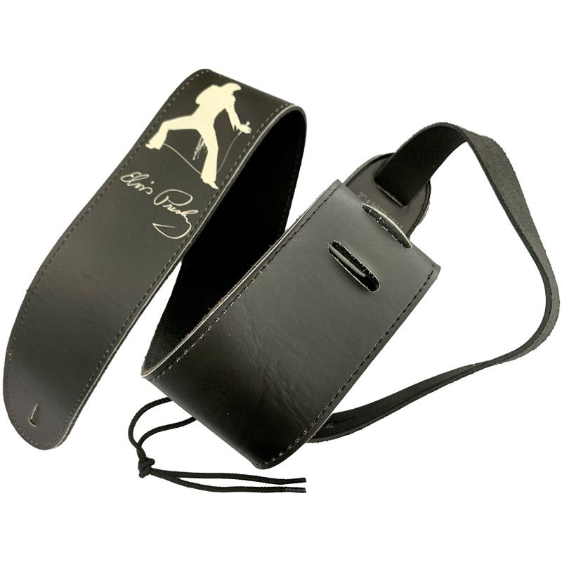 ペリーズ エルヴィス・プレスリー公式レザー製 ギターストラップ Perri's Elvis Presley 2.5"Wide Guitar ...