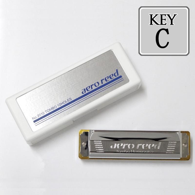 TOMBO（楽器） TOMBO「aero reed NO.2010 Key＝C（シー）」エアロリード/10ホールズ・ハーモニカ : G&G MUSIC HOTLINE - 通販 - Yahoo ...