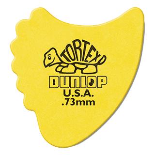 10枚セット ジムダンロップ ギターピック トーテックス フィンズ Jim Dunlop Tortex Fins 414R0.73mm ...