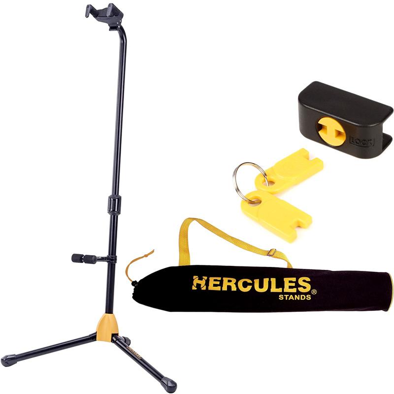 HERCULES GS412B PLUS＋キャリングバッグ＋ロックシステムセット ハーキュレスギタースタンド＆GSB001+HA101 : G ...