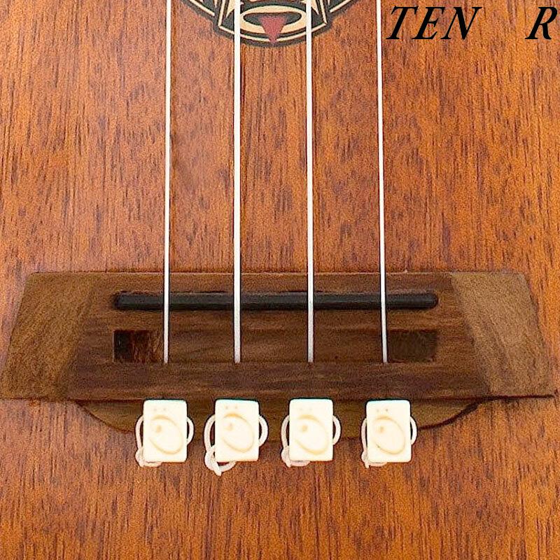 テナー ウクレレ用ストリングタイ 4個セットホワイト TENOR String Tie for Ukulele TST-U WH ...